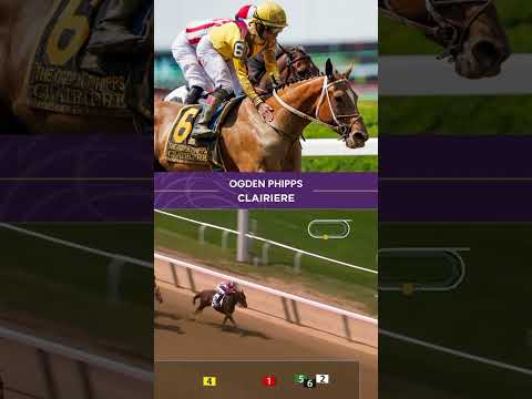 Clairiere wins the Ogden Phipps, a #WinAndYoureIn for the Longines #BreedersCup Distaff!