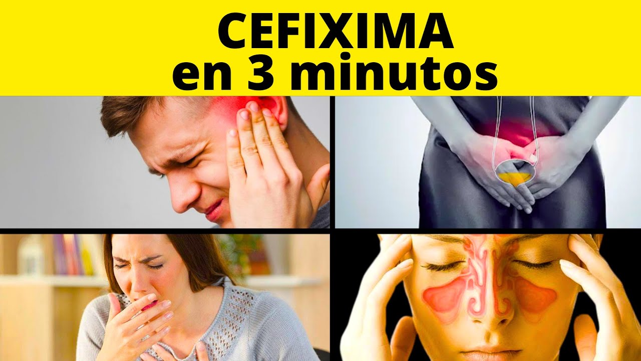 🦠APRENDE Para Qué Sirve CEFIXIMA Cápsulas 400 mg y sus Efectos Secundarios...