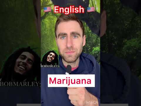 How to say “Marijuana” in English 🇺🇸 #shorts