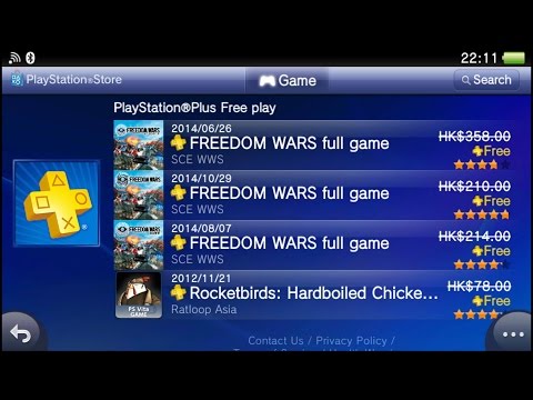 HK PS Store PS+ benefits for PSVITA
