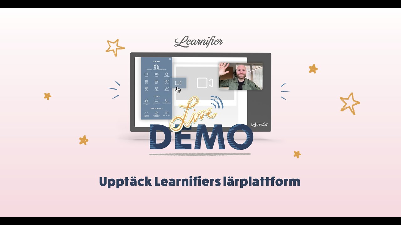 LIVE Demo: Upptäck Learnifiers lärplattform