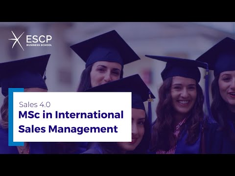 Overview: SALES 4.0 | Master in International Sales Management (MSc)