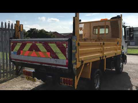 LOW MILEAGE DAF LF45 160 MANUAL 7.5T TIPPER FOR SALE @ www.jrluk.com