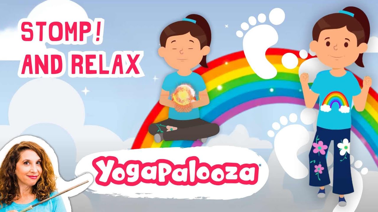 Stomp, move, roar and RELAX with @yogapalooza!