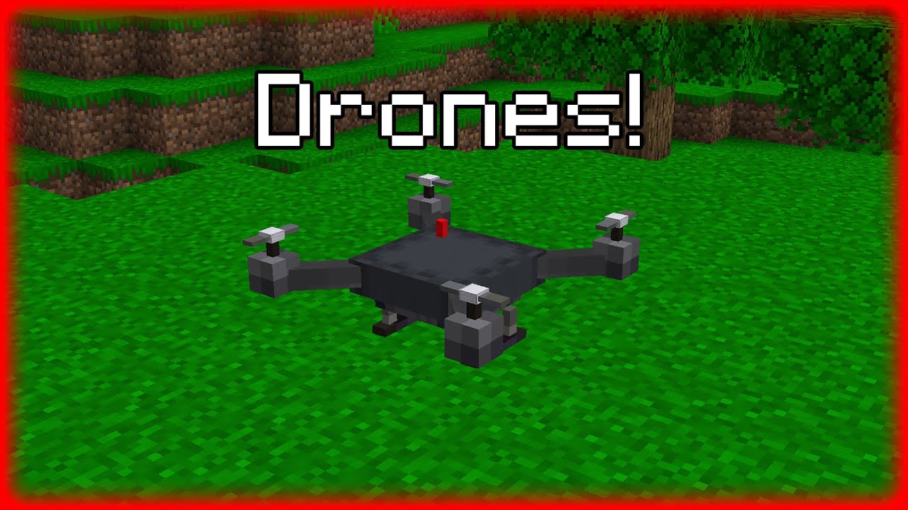 I Added Drones in Minecraft...