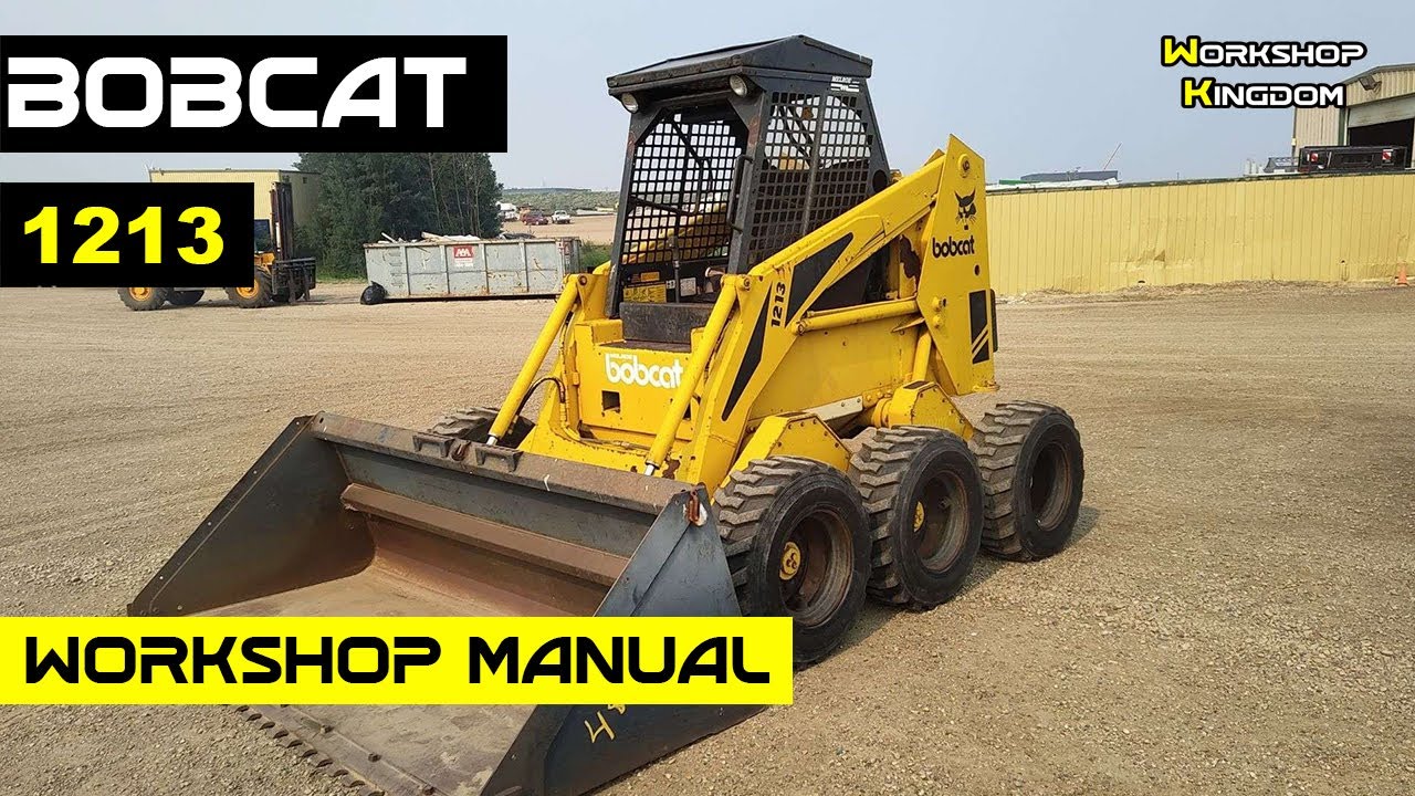 BOBCAT 1213 Loader Workshop Service Repair Manual - English - PDF Download