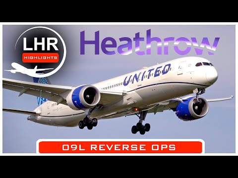 ✈️ Plane Spotting Highlights | Heathrow Airport Reverse Ops