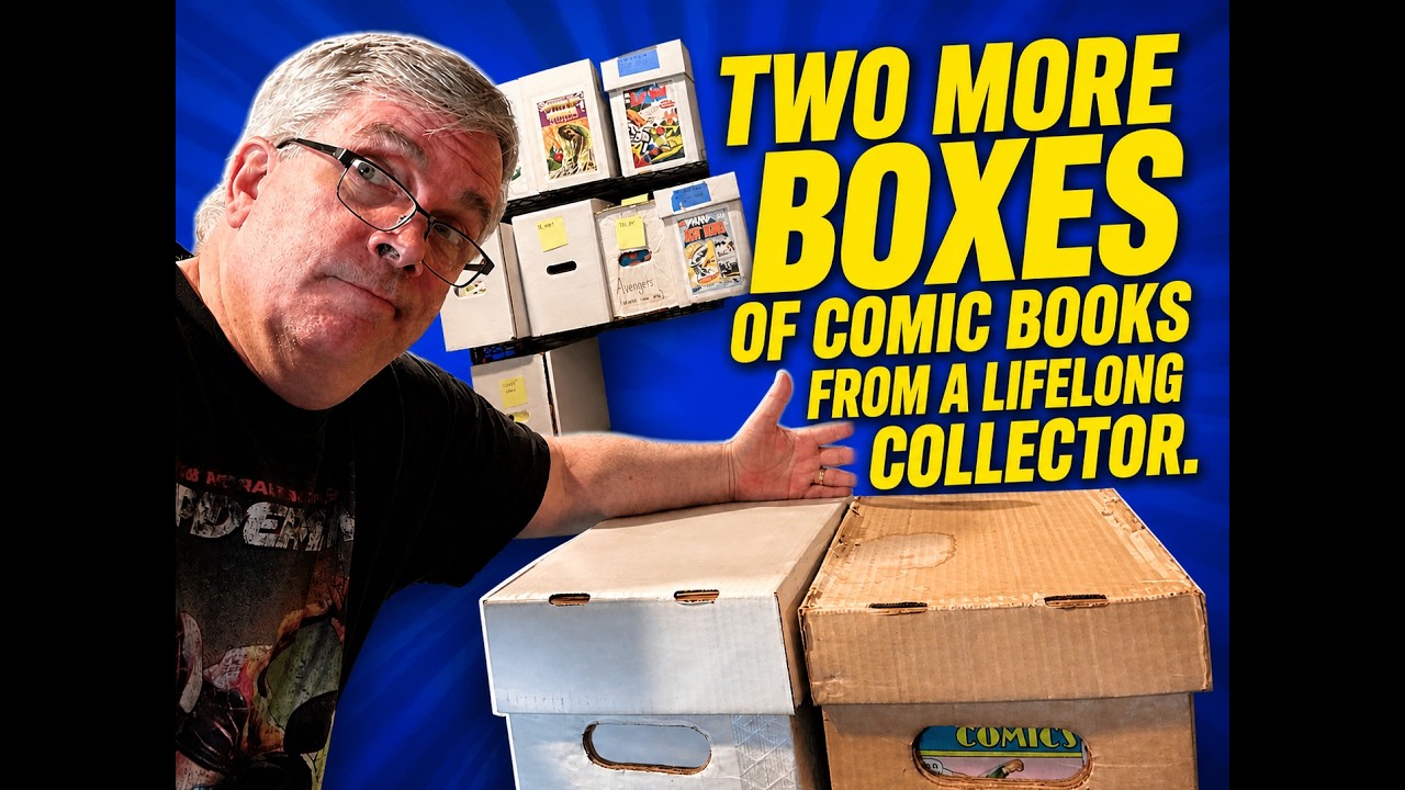 Two More Boxes of Comic Books from a Lifelong Collector