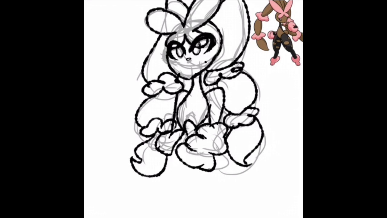 Shiny Lopunny Speedpaint