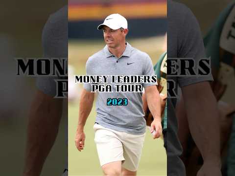 Top 5 PGA Tour Money Leaders in 2023! 🔥💰 #golf #shorts