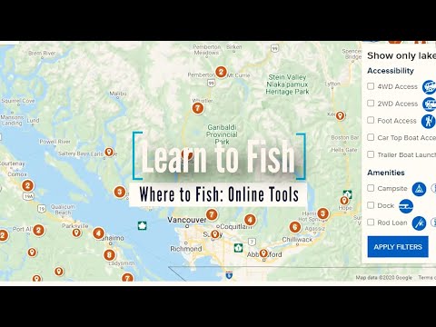 Learn to Fish: Where to Fish - Online Tools | GoFishBC