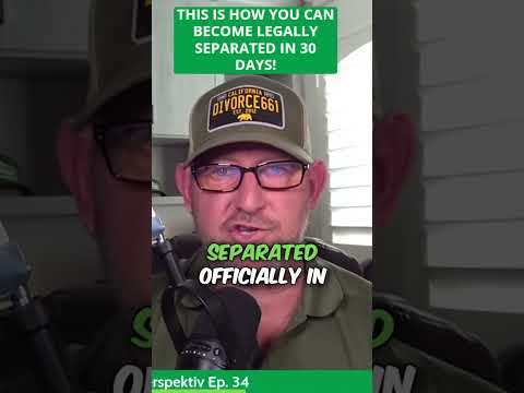 🏹 Become Legally Separated in 30 DAYS! Los Angeles Divorce : Santa Clarita Divorce #divorce661