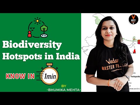 Biodiversity Hotspots In India | Bhumika Ma'am | Vedantu NEET