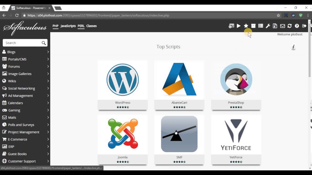 How to uninstall MovableType from cPanel with Softaculous