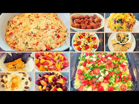 10 Easy Holiday Appetizers | Best Appetizer Recipes | Party Food Ideas