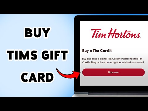How To Buy Tims Gift Card 2025 | Purchase & Send Tim Hortons Gift Cards Online