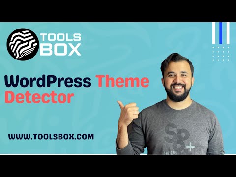 How to Use WordPress Theme Detector | WWW.TOOLSBOX.COM