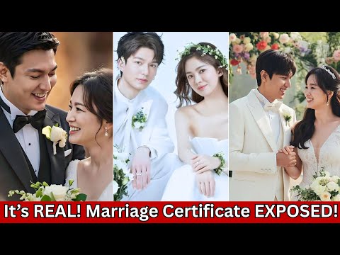 LEE MIN HO'S MARRIAGE CERTIFICATE REVEAL! (SHOCKING PROOF)