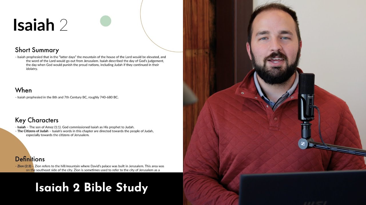 Isaiah 2 - Bible Study and Explanation in 5 Minute