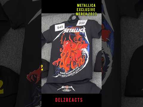 Metallica M72 New Jersey exclusive Merch