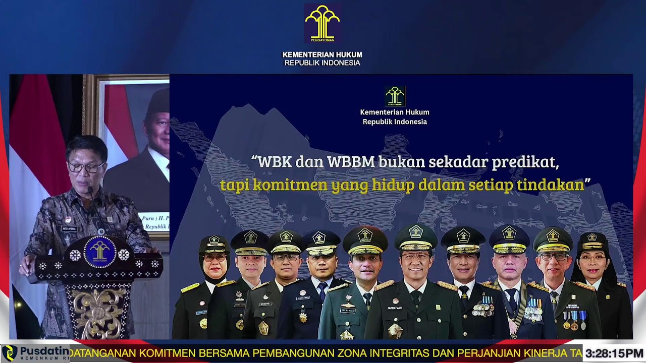 PENANDATANGAN KOMITMEN BERSAMA PEMBANGUNAN ZONA INTEGRITAS & PERJANJIAN KINERJA TAHUN 2026
