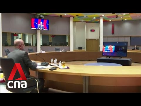 Chinese President Xi holds virtual meeting with EU leaders