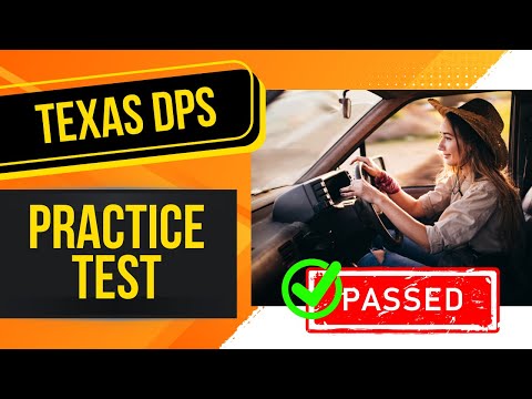 Texas DPS Written Test 2025 (50 MUST KNOW Questions with Answer Explanations)