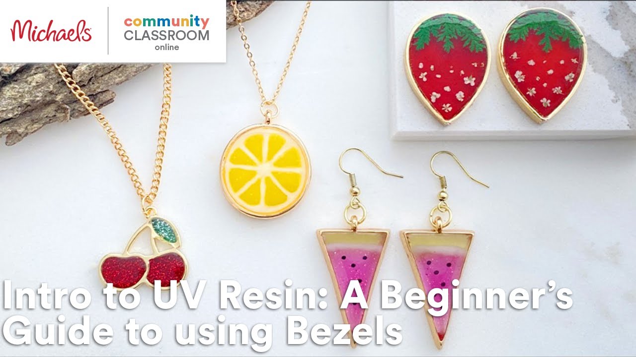 Online Class: Intro to UV Resin: A Beginner’s Guide to using Bezels | Michaels