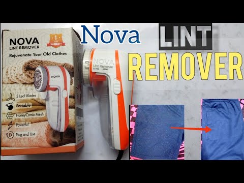NOVA LINT REMOVER || For Wollen Clothes || Review | Link in description