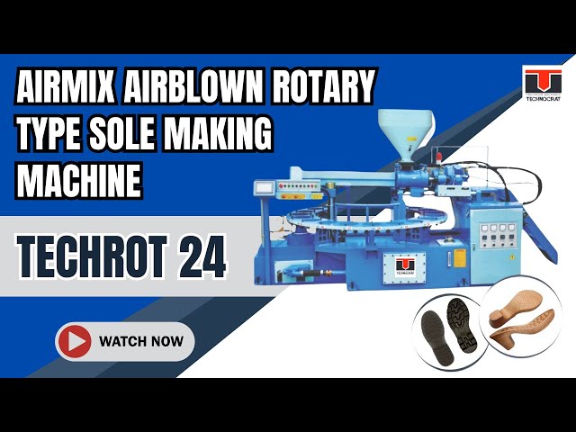 TPR Shoe Sole - TPR, PVC Sole Moulding Machine: TECHRO - DLX ...