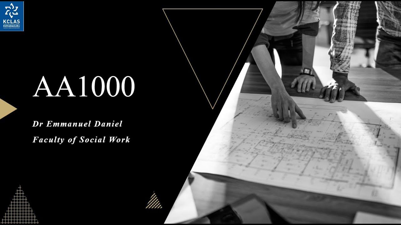 AA1000 | Dr Emmanuel Daniel
