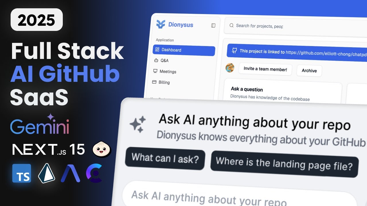 Building and Deploying a Full Stack AI SaaS with Next.js, Google Gemini ... Building and Deploying a Full Stack AI SaaS with Next.js, Google Gemini ...