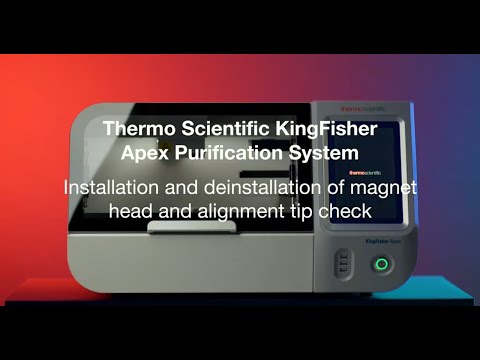 KingFisher Apex: How to install and deinstall magnet head and do a tip check alignment