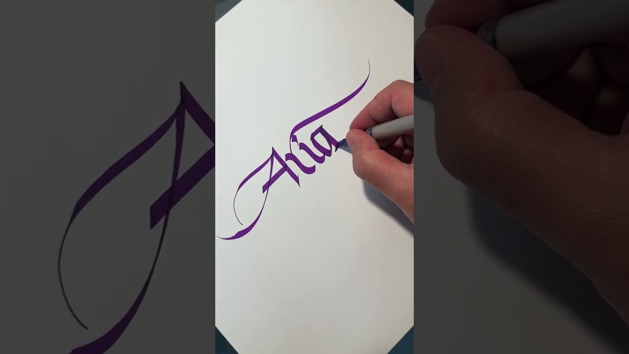 #satisfying #calligraphy #art #handwriting