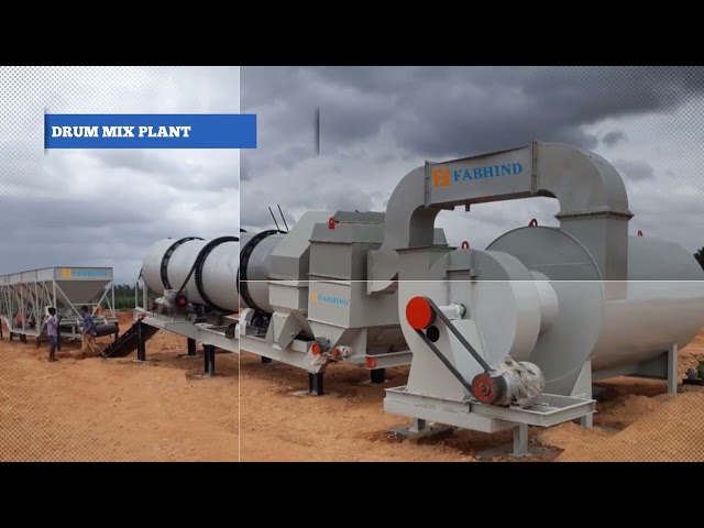 Bitumen Hot Mix Plant - Semi Automatic Bitumen Hot Mix Plant ...