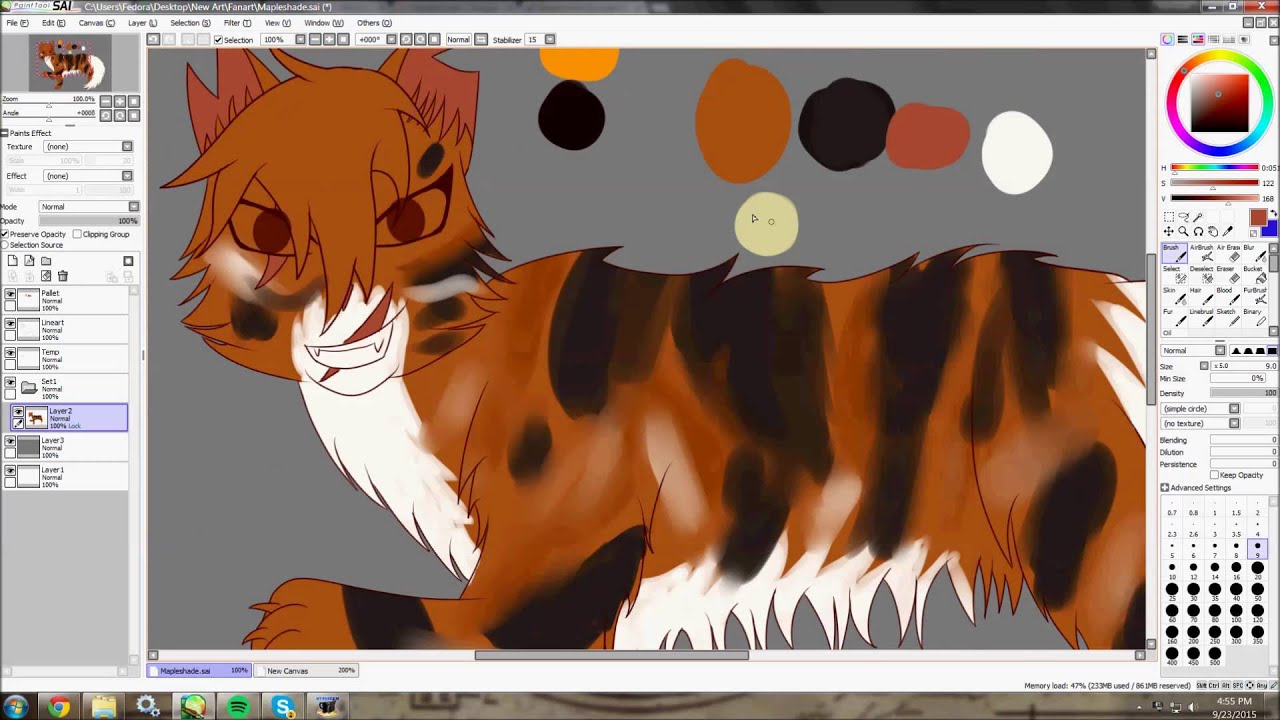Mapleshade Speedpaint - Welcome to the Dark Forest