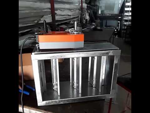 Motorised damper