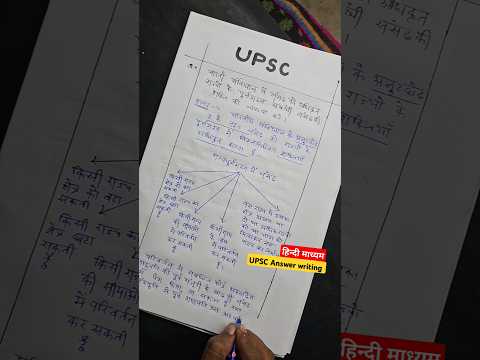 UPSC Aspirants Mains Answer writing
