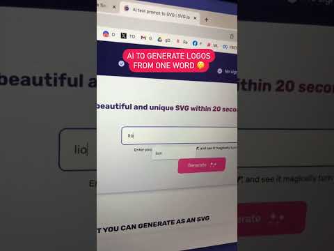 Crazy AI Tool To Generate Simple Logos From Text