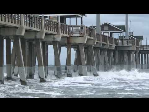 Raging Cross-Shore Current in the Powerful Surf | robertscribbler