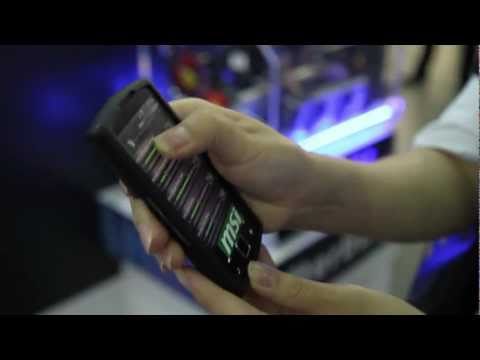 MSI Afterburner Mobile Demo - Computex 2011 - PC Perspective