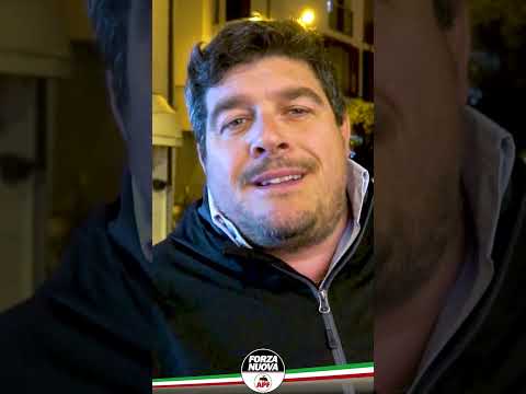 Luca Castellini protesta ed invita la popolazione di rioccupare le strade.
