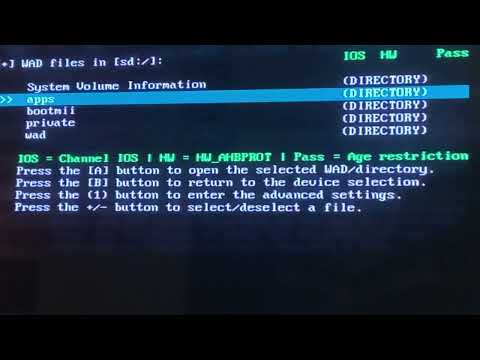 Nintendo Wii WAD Manager