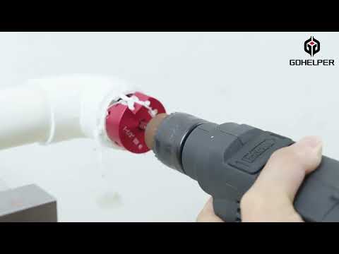 Plumbing Repair Tool, PVC Pipe Reamer Kit, Gohelper Plumbing Tools