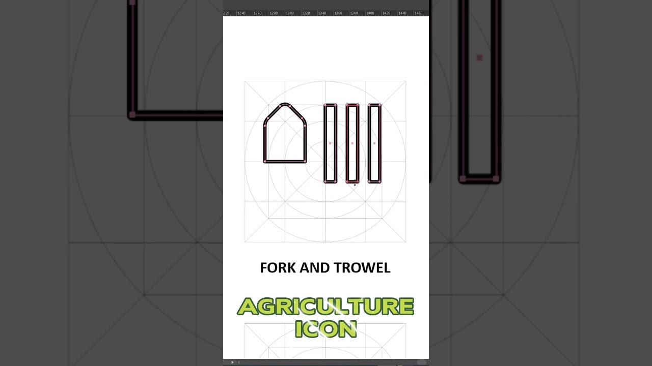 How to make vector icons in Adobe Illustrator #shorts #icon #shorts #trendingvideos #vectordrawing