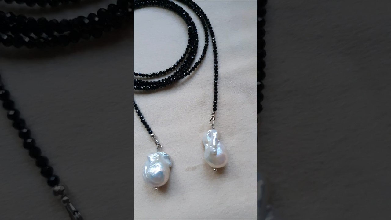 Handmade jewelry with baroque pearls #jewelry #jewellery #handmade #fashion #style #necklace