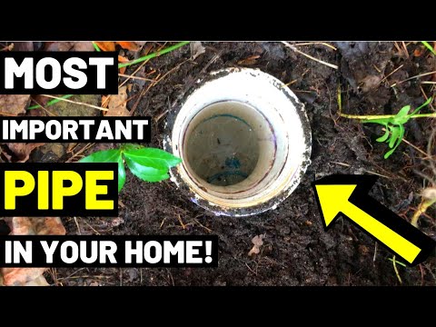 This Pipe Can SAVE YOUR HOUSE FROM SEWAGE FLOODS! (Sewer Clean Out Pipe ...