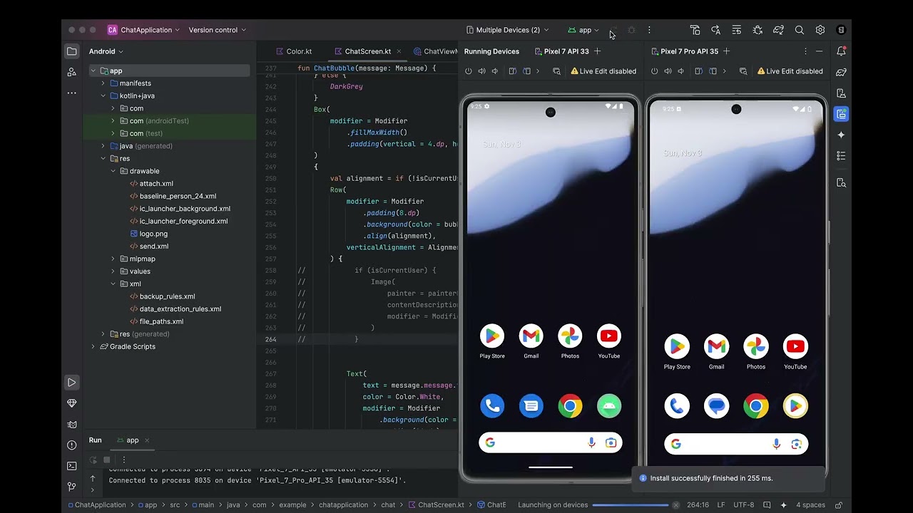 How to run multiple emulators at the same time in android studio?