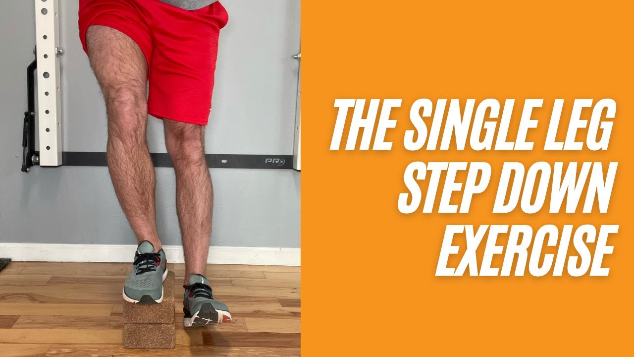 Single Leg Step Down | Eccentric Knee Strengthening Exercise