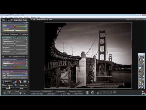 60-Second Photo Retouching -- "Golden Gate Bridge"